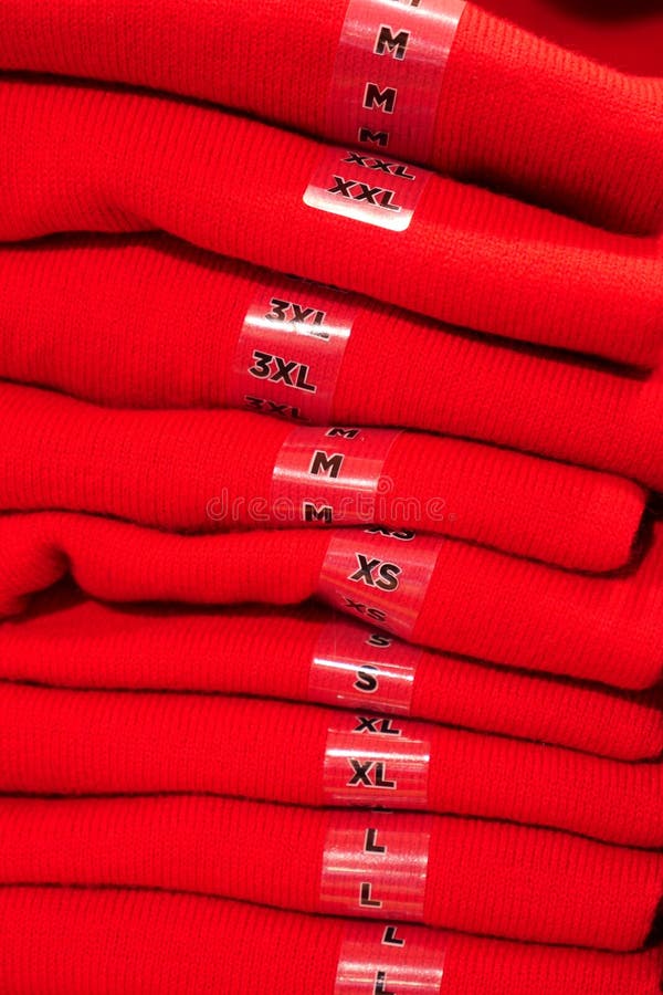 XL size clothing label tag stock photo. Image of shirt - 315475230