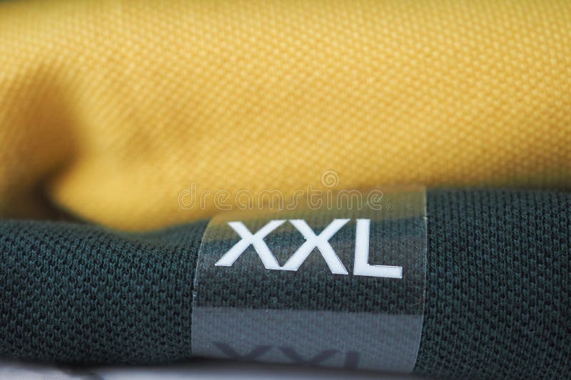 XL size clothing label tag stock photo. Image of shirt - 315475230