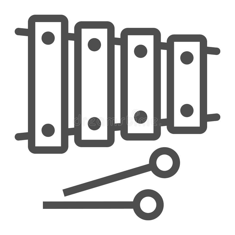 Line Drawing Mallet Percussion Stock Illustrations – 188 Line Drawing ...