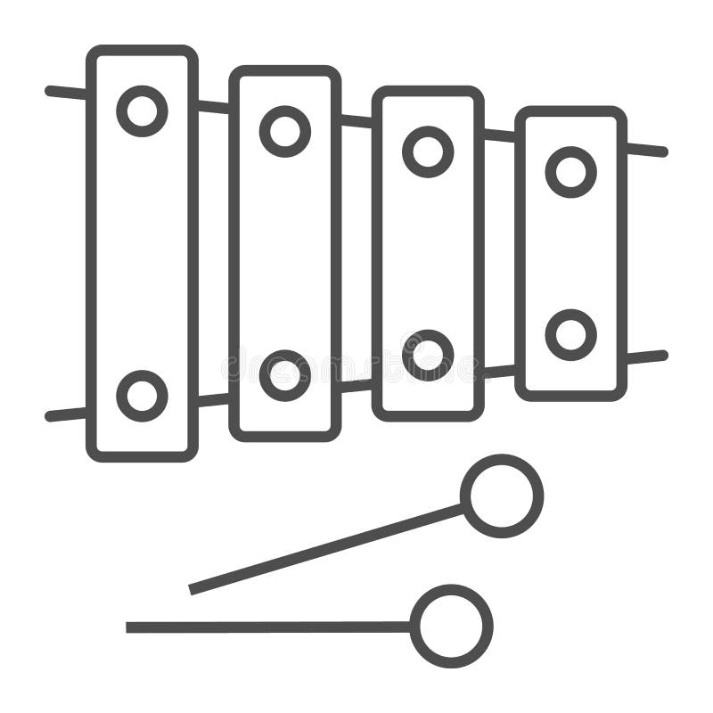 Line Drawing Mallet Percussion Stock Illustrations – 188 Line Drawing ...