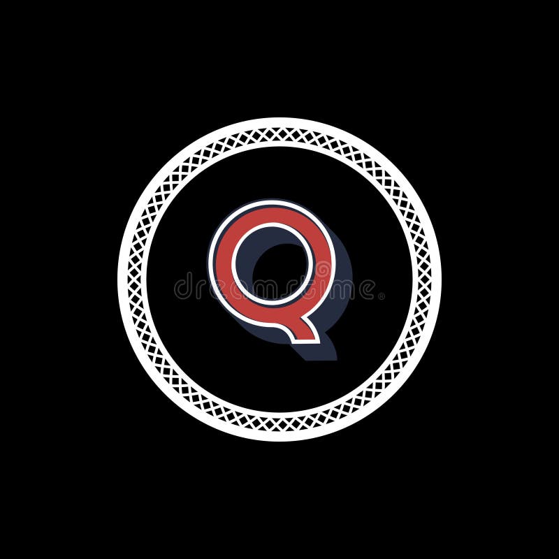 Q Creative Unique Abstract Modern Geometric Vector Symbol Font Logo ...