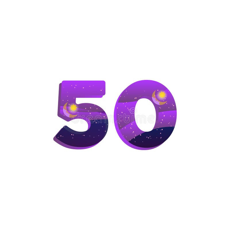 Fun 50 Numbers Stock Illustrations – 38 Fun 50 Numbers Stock ...