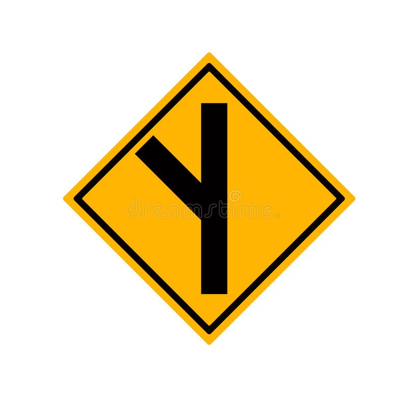 Y Junction Road Sign Stock Illustrations – 26 Y Junction Road Sign ...