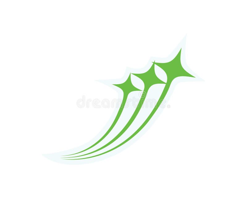 Y2K Abstract Comet Shape Sticker Stock Illustration - Illustration of ...