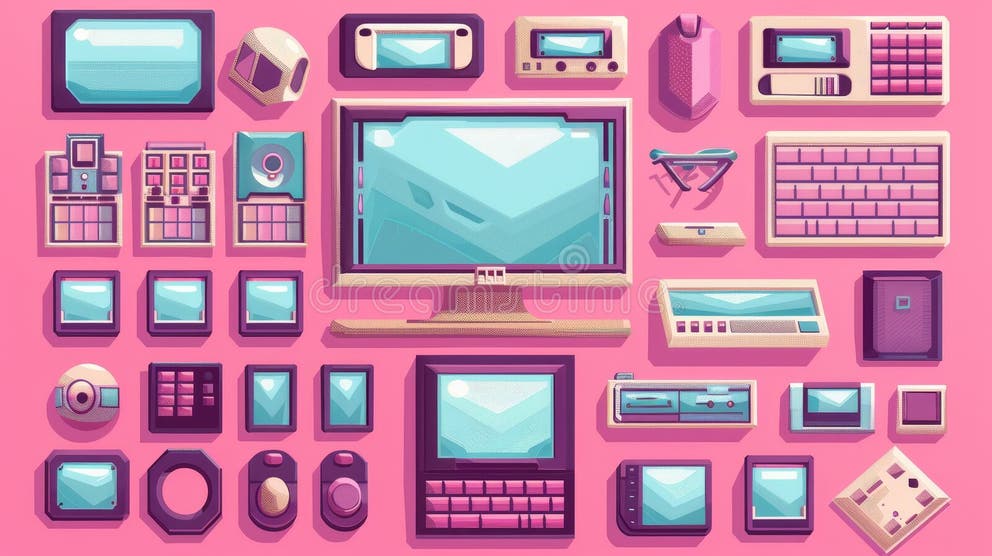 Pink Folder Icon Windows Stock Photos - Free & Royalty-Free Stock ...