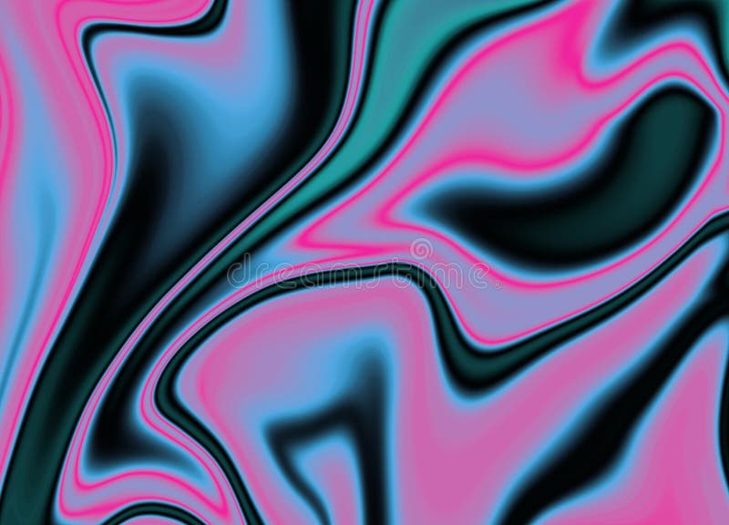 Y2k Futuristic Texture, Abstract Gradient Background. Colorful Liquid ...