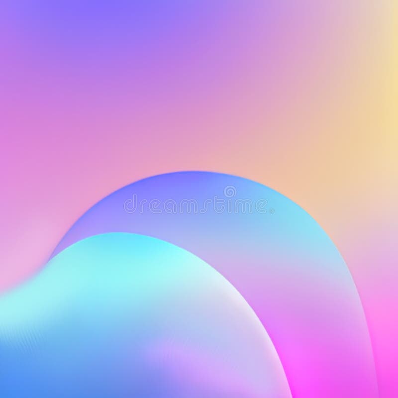 Y2K Nostalgia Gradient Abstract Background Stock Illustration ...