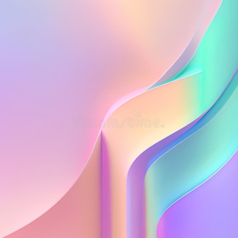 Y2K Nostalgia Gradient Abstract Background Stock Illustration ...