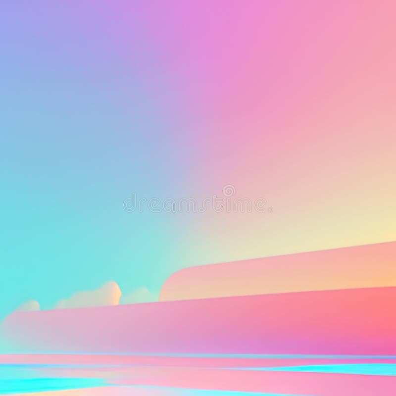 Y2K Nostalgia Gradient Abstract Background Stock Illustration ...