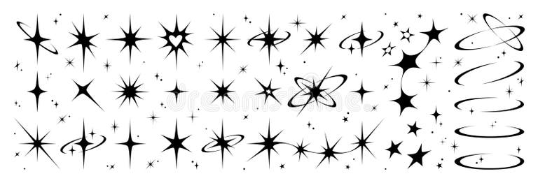 Y2k Star Stock Illustrations 12 544 Y2k Star Stock Illustrations