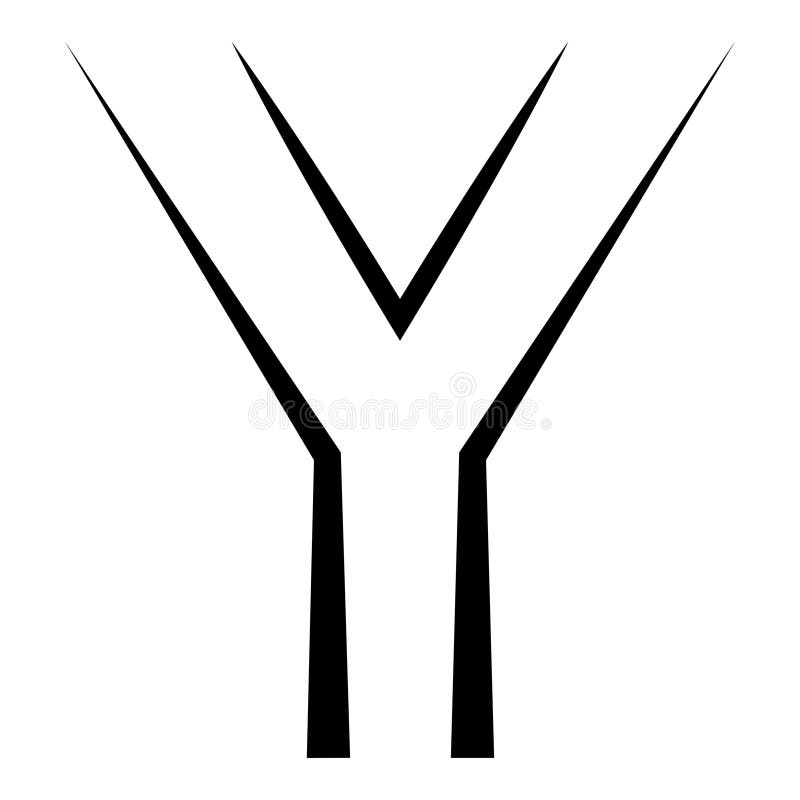 Y Logo Studio, Letter Y Design Icon Logotype Technology Font Stock ...
