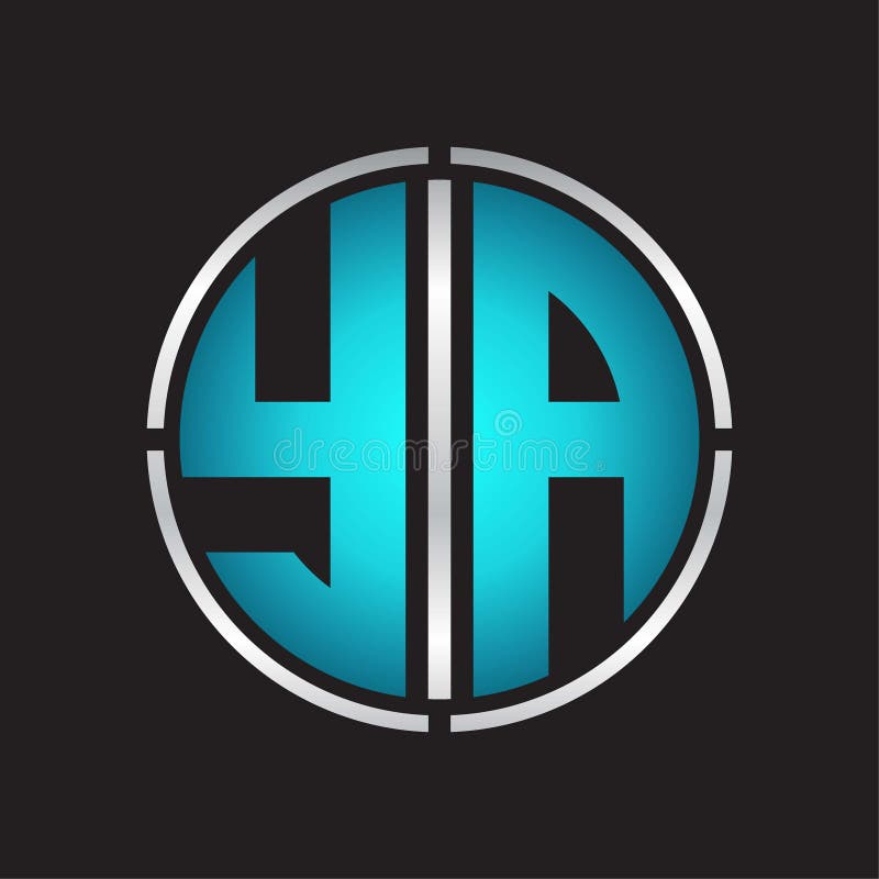 Initial YA Logo Design Vector Template. Creative Letter YA Business ...