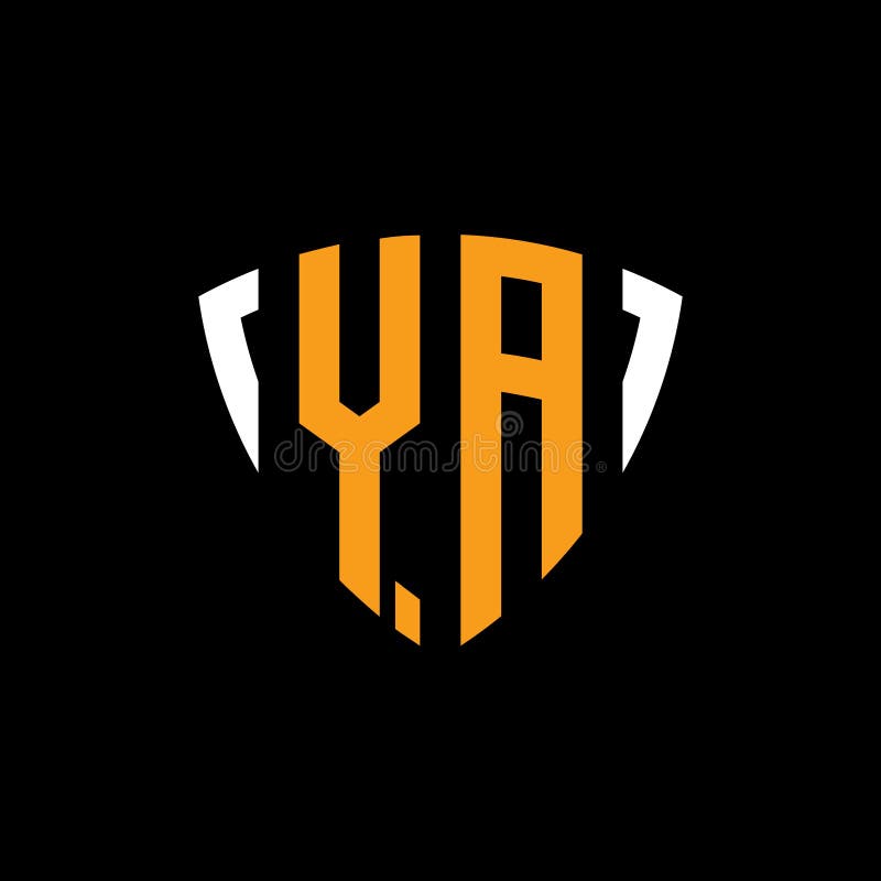 YA Logo Monogram Design Template Stock Vector - Illustration of ...