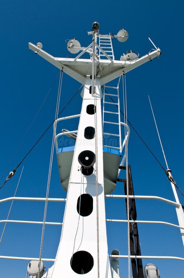 Yacht stairs stock photo. Image of vacations, vollution - 16892312