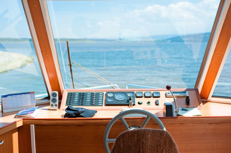 Yacht cockpit stock image. Image of window, sail, view - 26311389