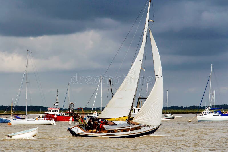 Yacht Navigating the River Under Sail Editorial Photography - Image of ... Yacht Navigating the River Under Sail Editorial Photography - Image of ...