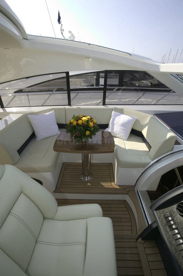 Boat Interior stock photo. Image of luxury, wooden, narrow - 5150116