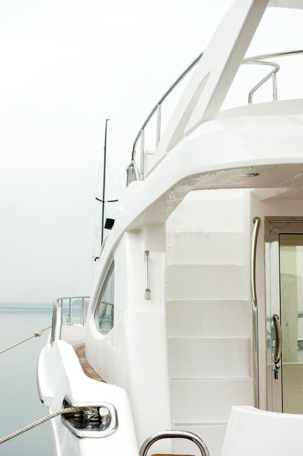 Yacht stairs stock photo. Image of vacations, vollution - 16892312