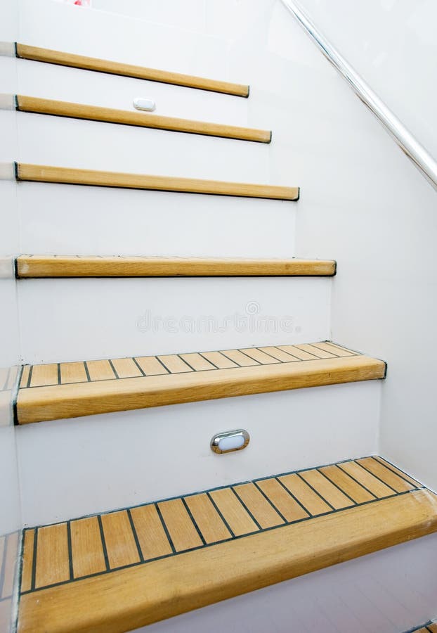Yacht stairs stock photo. Image of vacations, vollution - 16892312