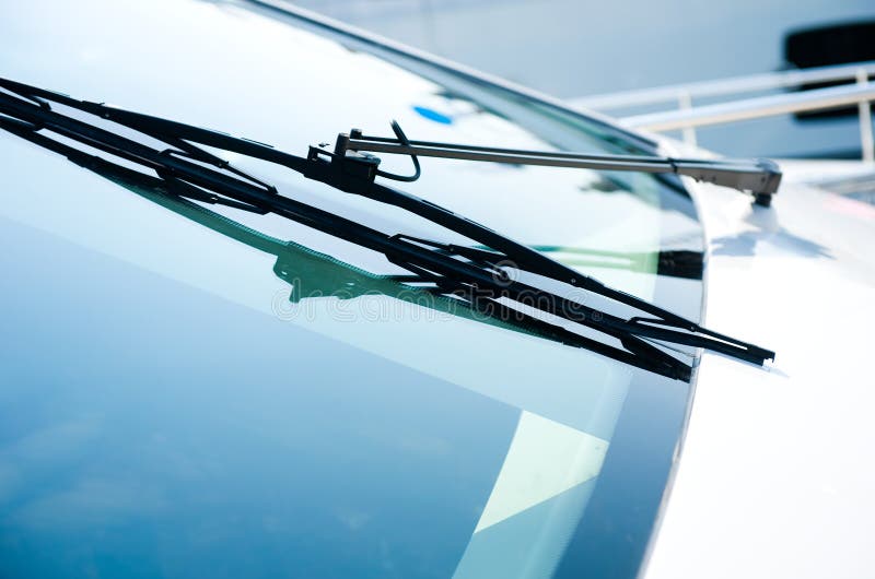 Yacht windshield wiper stock image. Image of automobiles - 16774443