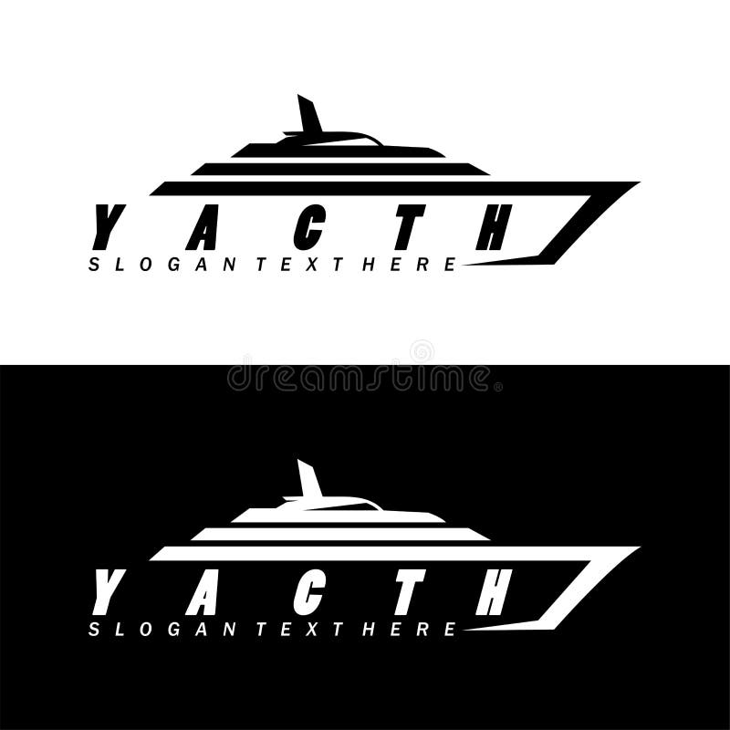 Yachts icon logo design stock vector. Illustration of beach - 237374358