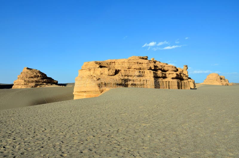 Yadan landforms stock photo. Image of wind, park, yadan - 33685720