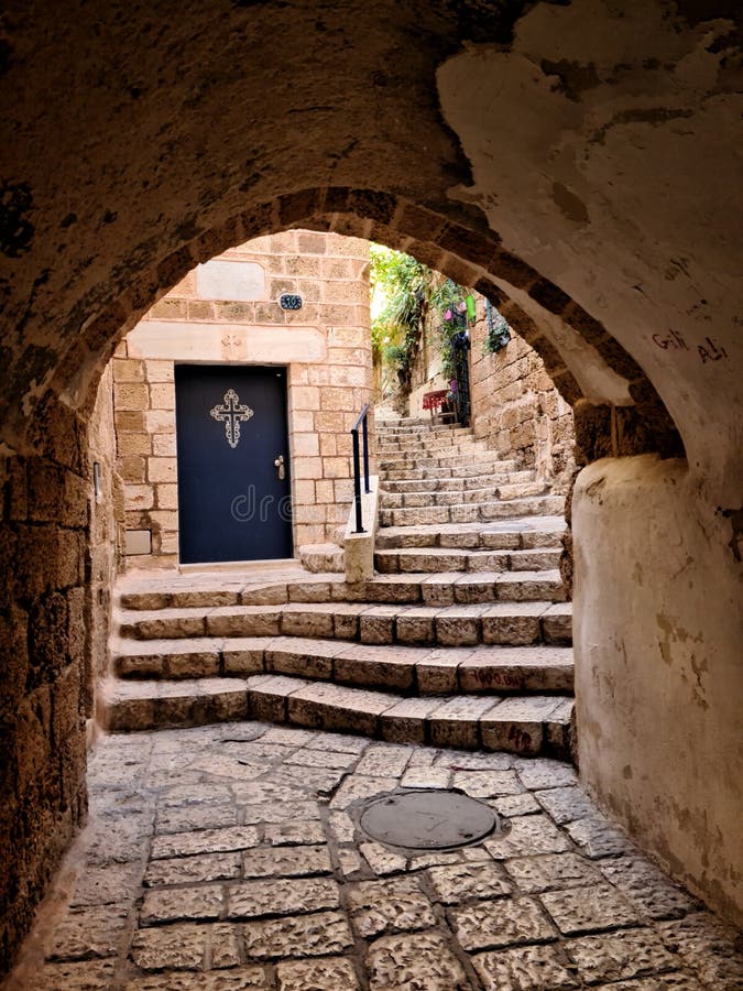 Yaffa Old Yaffa Isreal Architecture Stock Photo - Image of town ...