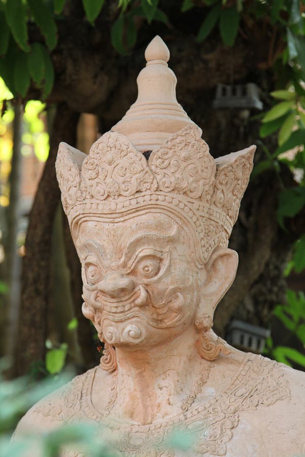 Yak statue stock photo. Image of face, giant, asia, angel - 53027828