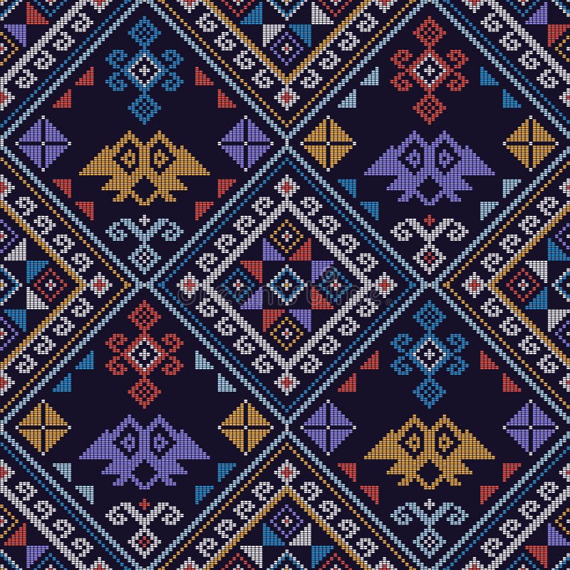 Yakan Stock Illustrations – 46 Yakan Stock Illustrations, Vectors ...