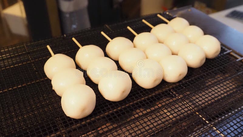 Yaki Dango .a Japanese Sweet Dessert Stock Photo - Image of asia, yaki ...