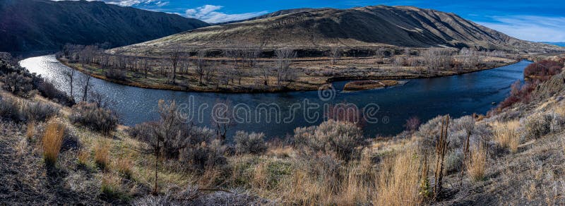 Yakima River Canyon stock photo. Image of fishing, northwest - 237838484