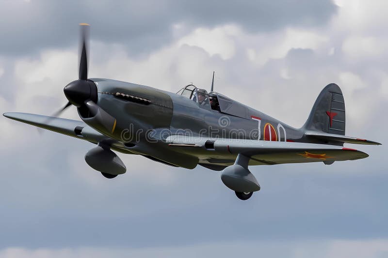 Yakovlev Yak-3 - Soviet Union (Generative AI) Stock Illustration ...