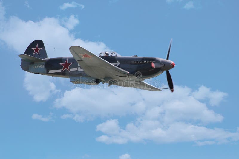 Yakovlev Yak-3 image éditorial. Image du aviateur, vieux - 55242300