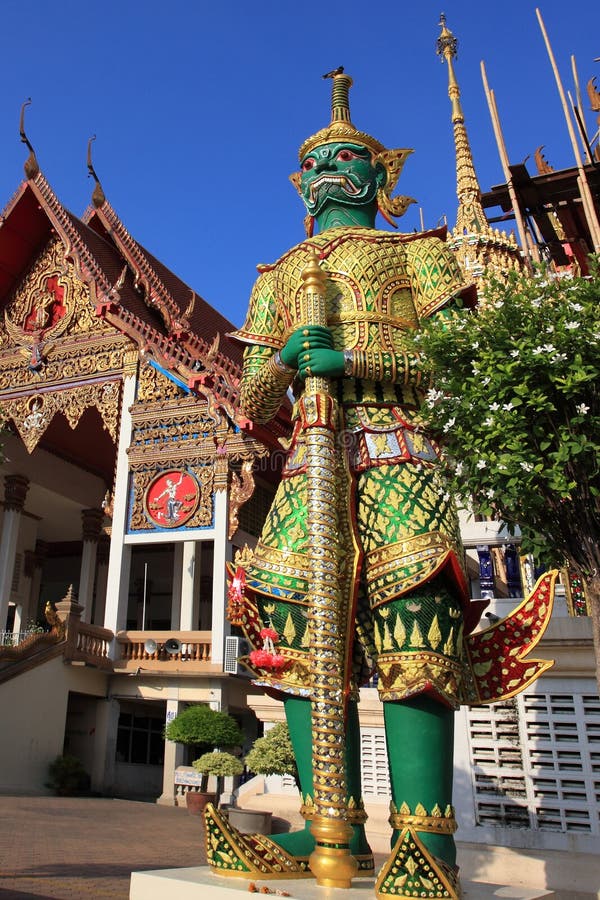 Yaksa stock image. Image of petchaburi, giant, carefully - 40859779