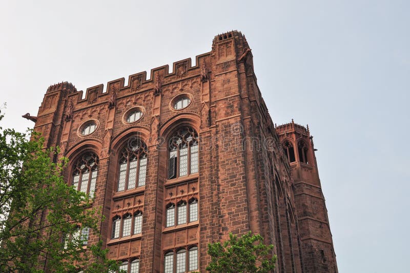 Yale Campus building stock image. Image of america, bridge - 50233705