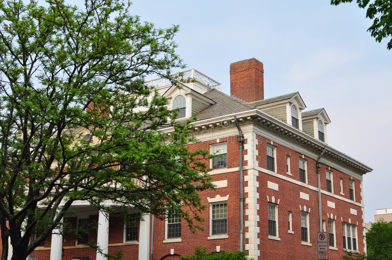 Yale Campus building stock image. Image of higher, foliage - 50233709