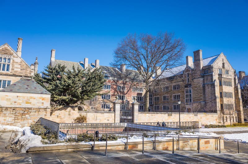 Yale university buildings stock image. Image of library - 37863229