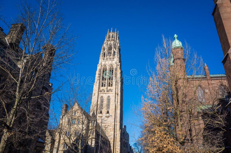 Yale university buildings stock image. Image of rare - 37863315