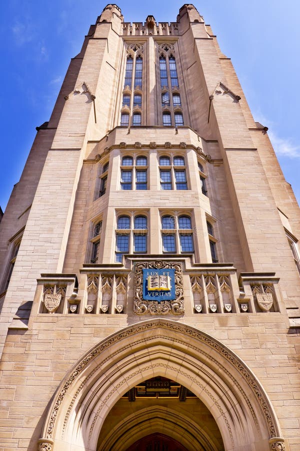 Yale University Sheffiield Building Tower Stock Image - Image of ornate ...