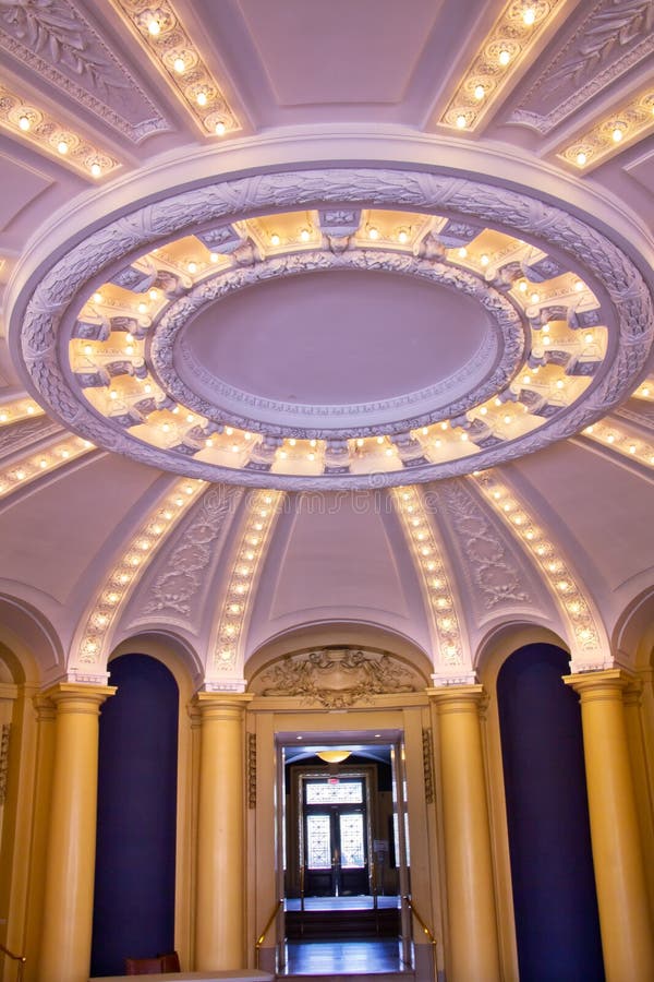 Yale University Woolsey Hall School Music Stock Photo - Image of ornate ...