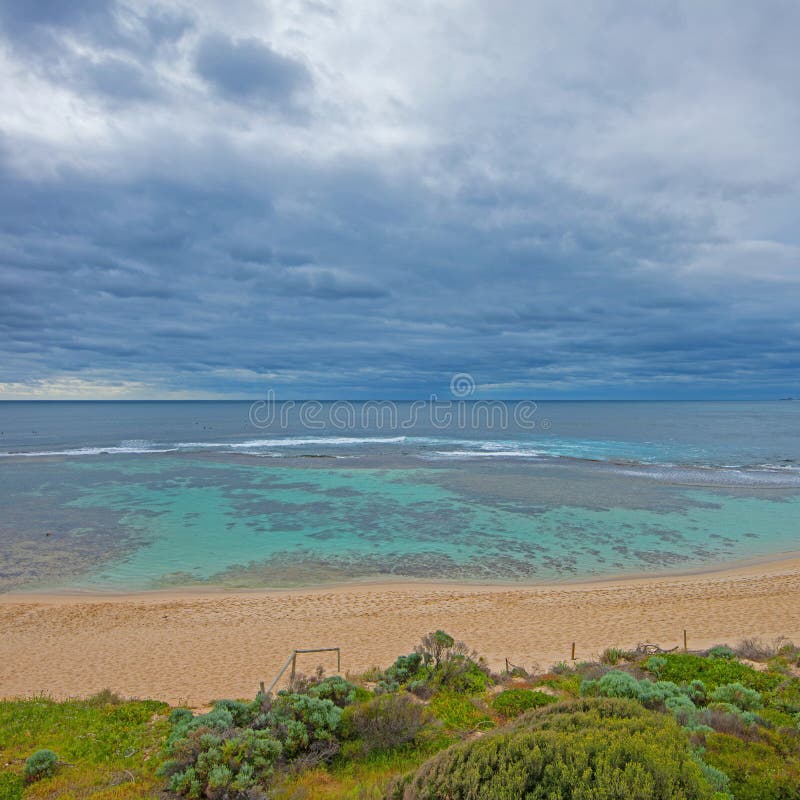 Yallingup Beach stock photo. Image of yallingup, reef - 47215086