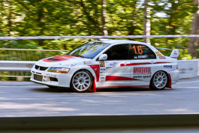 Yalta Prime Rally 2010 in Ukraine Editorial Image - Image of racing ...