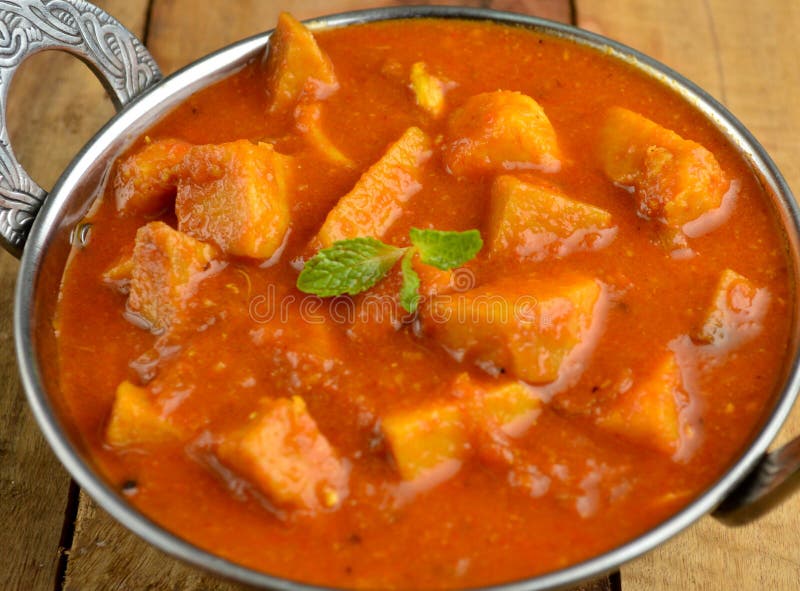 Yam Curry stock photo. Image of meal, kofte, dish, ground - 38709694
