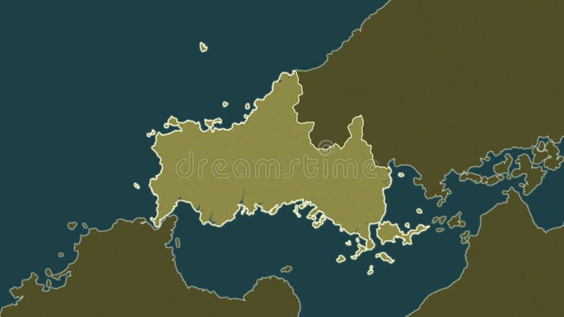 Yamaguchi, Japan, Extruded. Pattern Stock Video - Video of territory ...