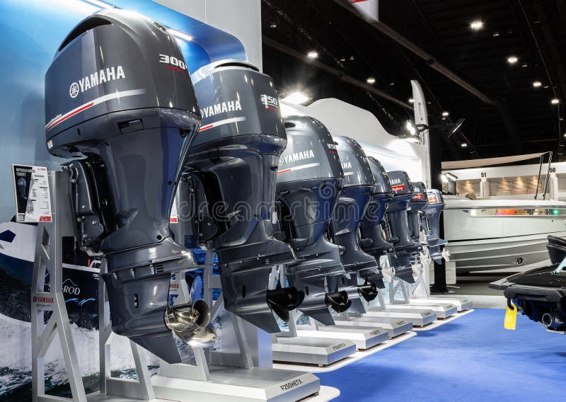 Yamaha Outboard Ship Engine at Thailand International Motor Expo 2023 ...