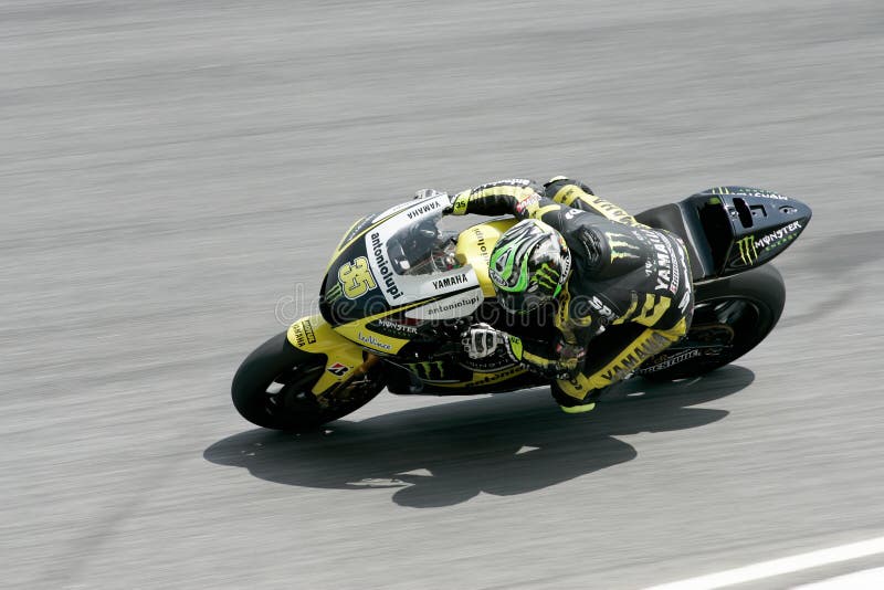 Yamaha Tech 3 Team Rider Cal Crutchlow in Action Editorial Photo ...