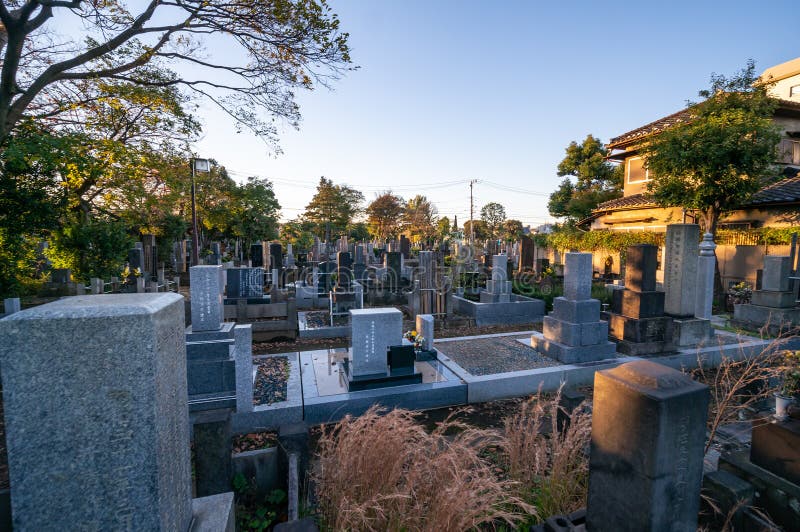 Yanaka Cemetery, Japan Tokyo Editorial Photo - Image of outdoor, fallen ...