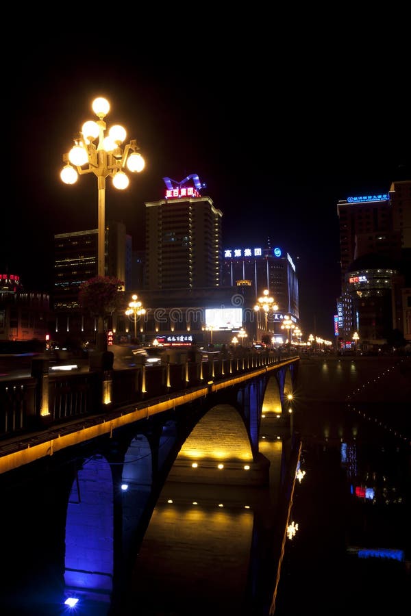 Yanan city editorial photo. Image of modern, building - 28395796