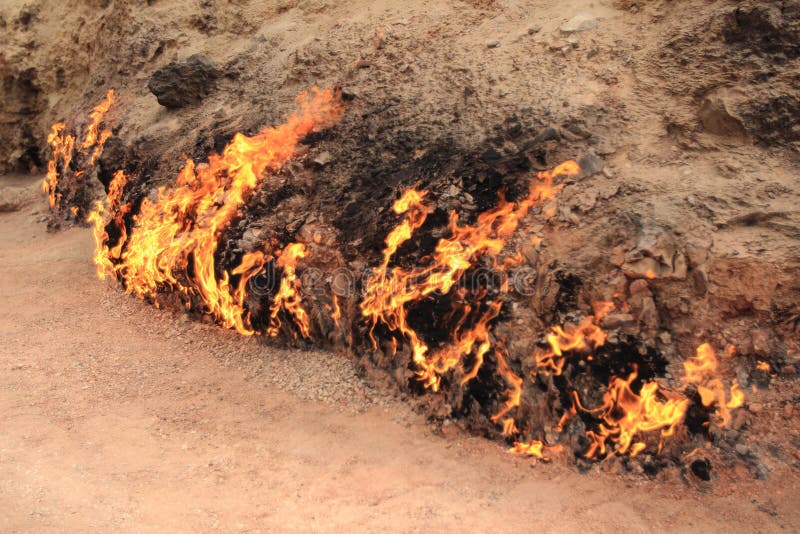 Yanar Dag stock photo. Image of involves, distinguishes - 65700964