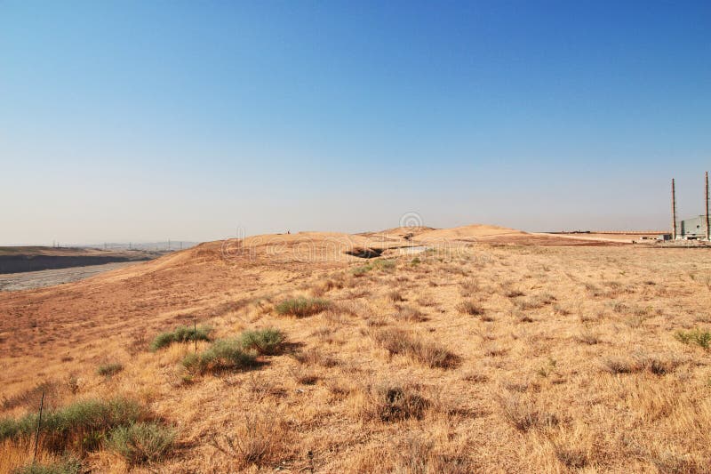 Yanar Dag Natural Fire in Azerbaijan Stock Image - Image of azerbaycan ...
